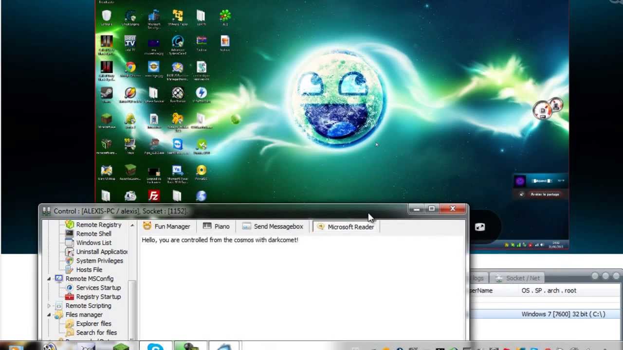 Comment configurer et utiliser DarkComet v5.3 [HD] - YouTube