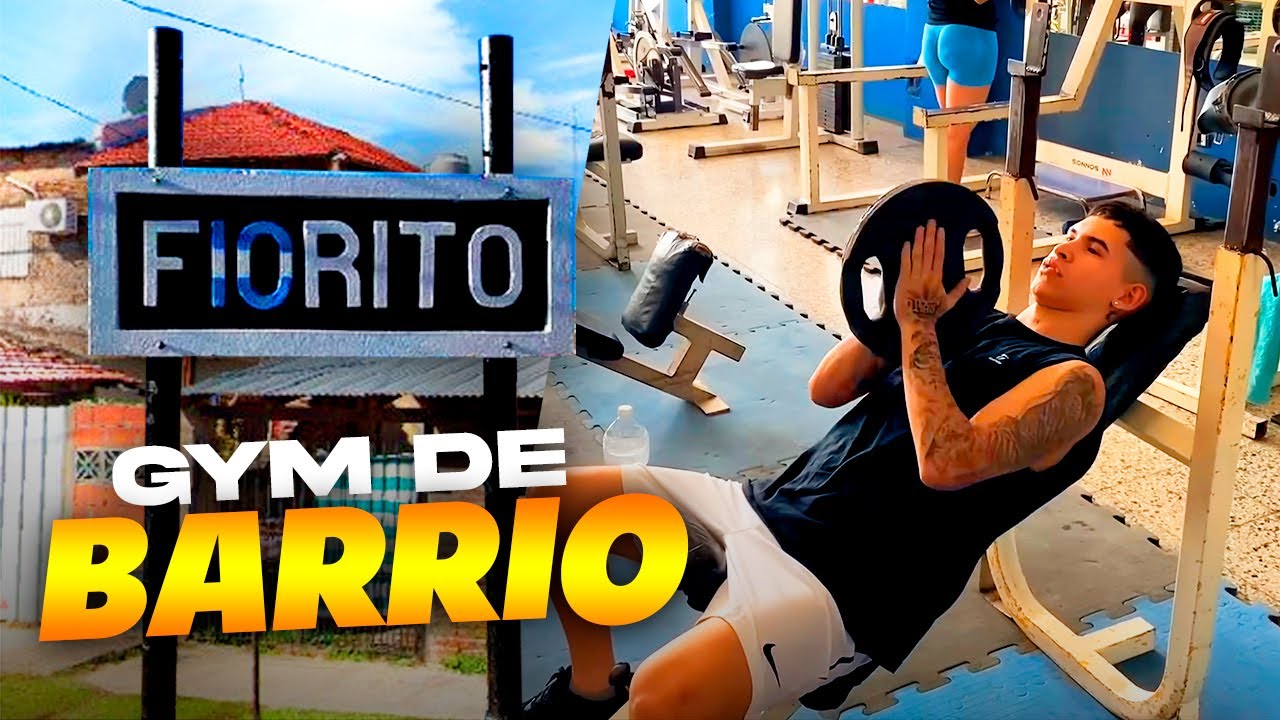 ASI es UN GYM DE BARRIO en ARGENTINA *villa fiorito* - YouTube