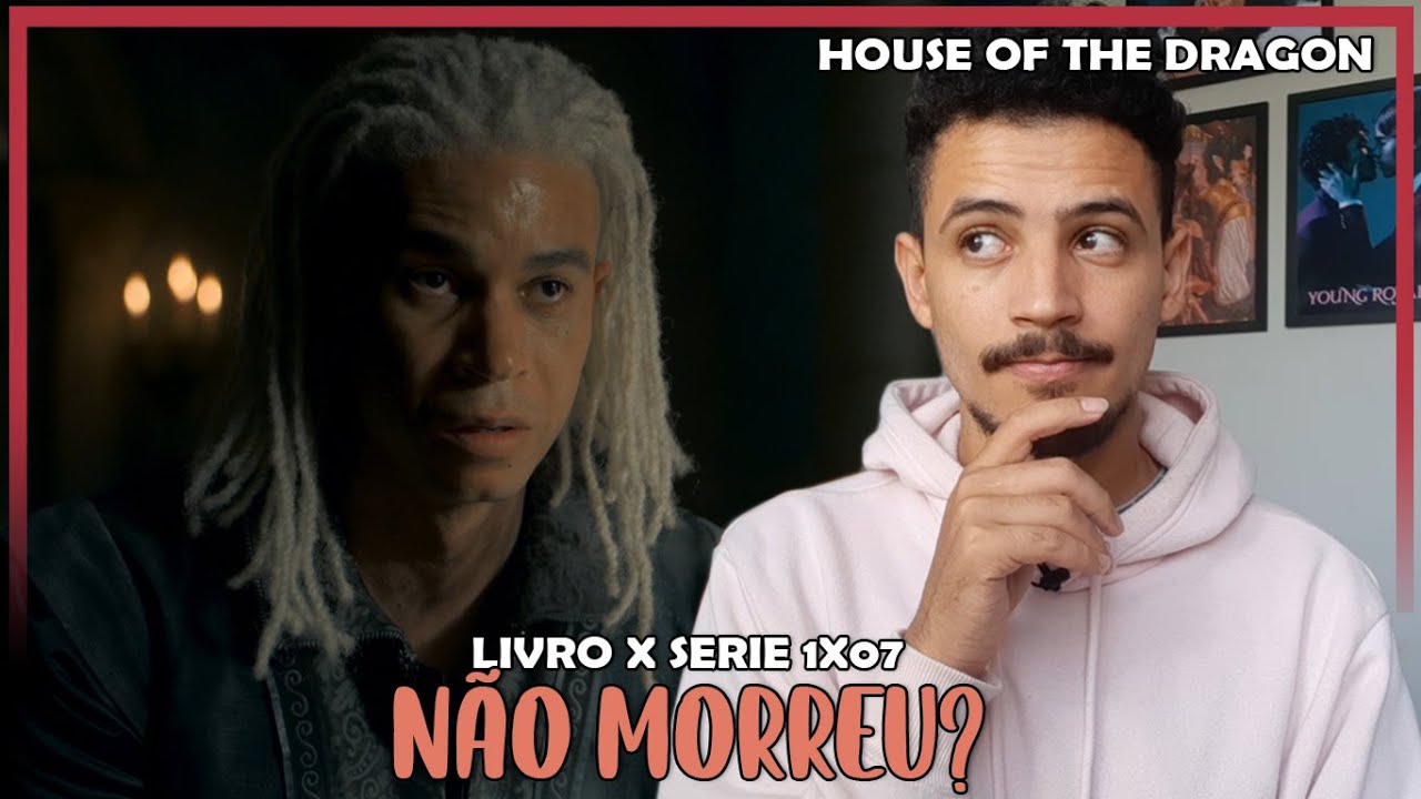LIVRO X SÉRIE: Laenor Velaryon Morre No Livro? (HOTD 1X07)| Patrick Rocha - YouTube