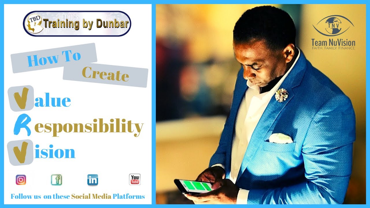 How To Create Value Responsibility Vision Training - YouTube