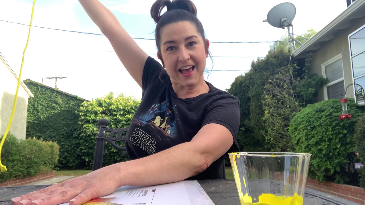 Circle time with Joi Joi: String/ Rope Pull Symmetrical art - YouTube