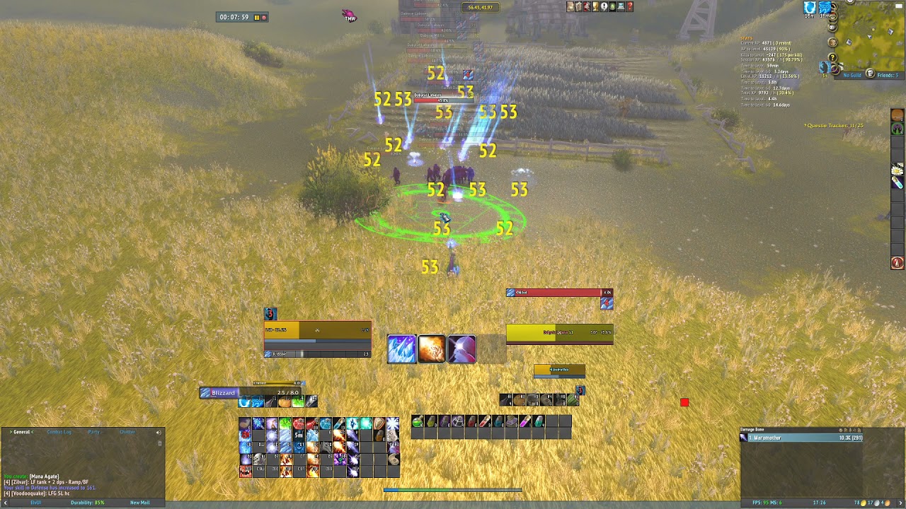 Wow - TBC - Mage leveling [lvl 33] - Dabyrie's Farmstead - YouTube