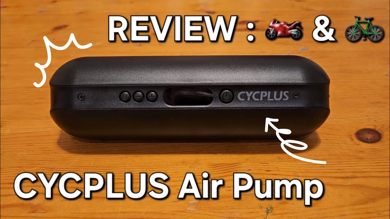 CYCPLUS Air Pump Review - YouTube