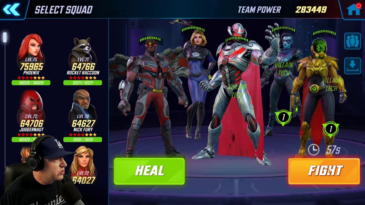 Don't Nerf Shuri - My U7 Team - MARVEL Strike Force - MSF - YouTube