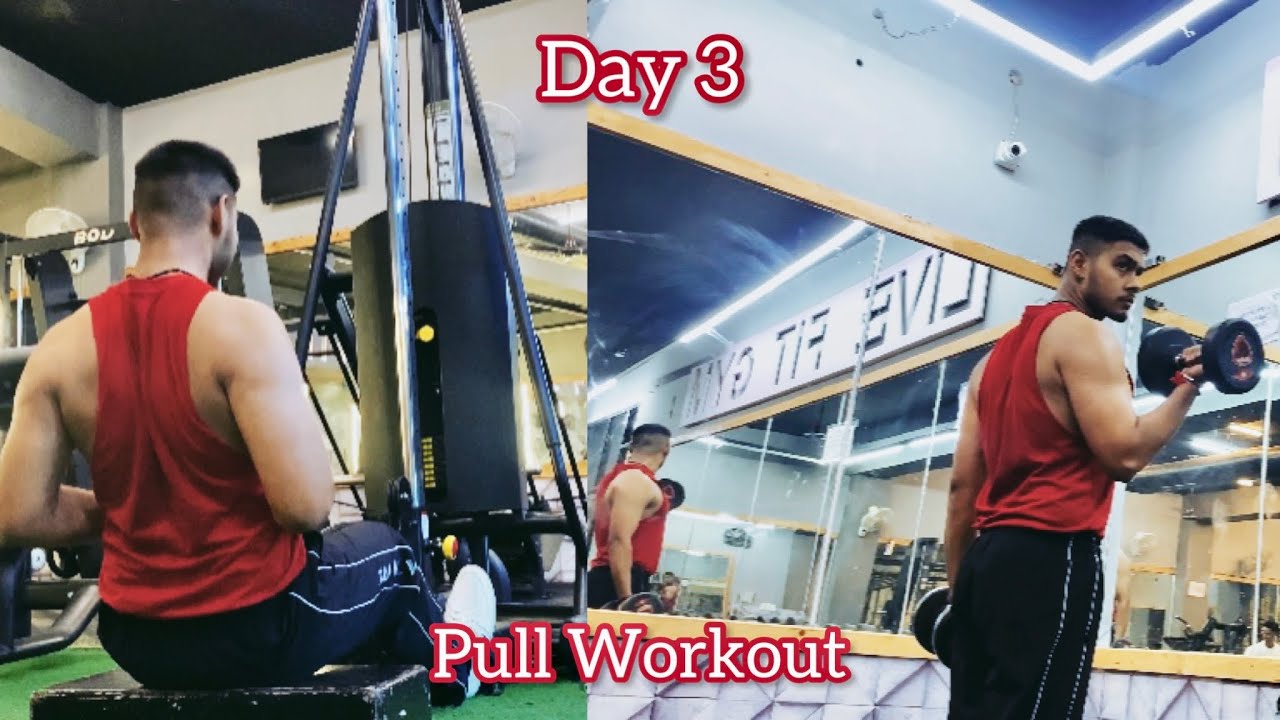 Day 3 of 12 Weeks Challenge | Pull Workout 🏋️‍♀️ - YouTube