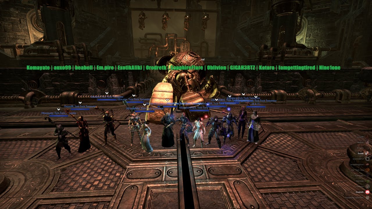 ESO - Tick-Tock Tormentor with Gym Class [Main Tank PoV] - YouTube