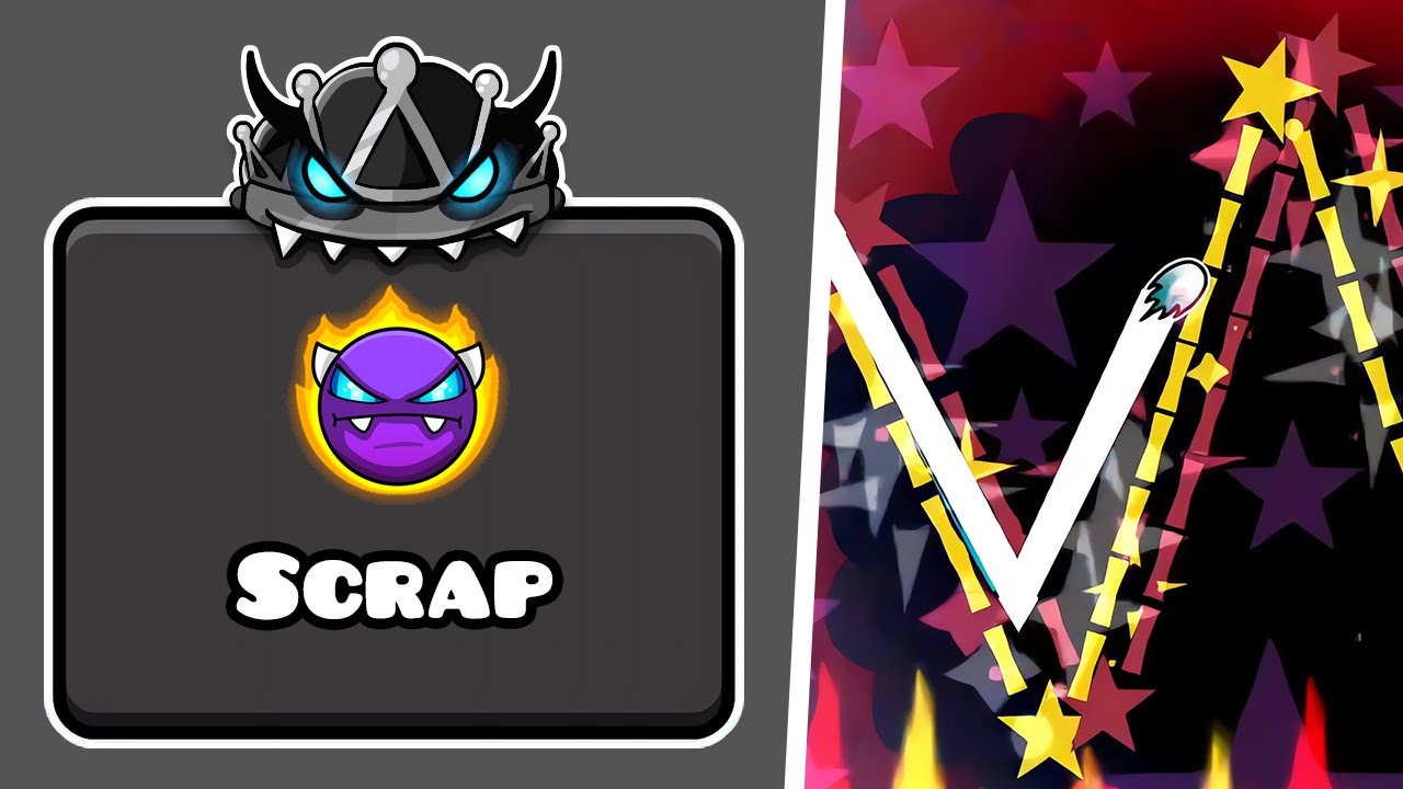 WEEKLY DEMON #301: "Scrap" (EASY DEMON) by Pauze | Geometry Dash - YouTube