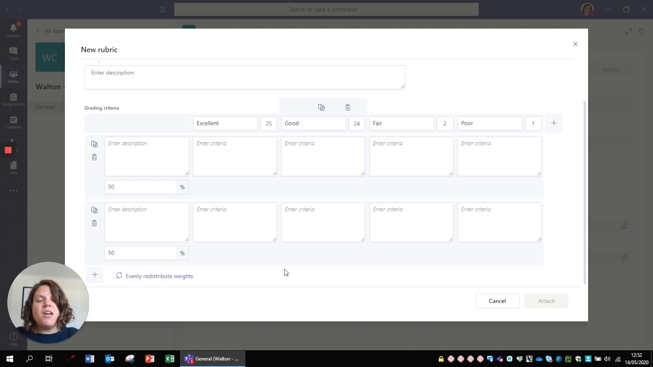 Teams: setting assignments - YouTube