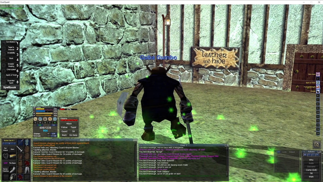 Classic Everquest Project 1999 - Shaman 48-50 with JBB - YouTube