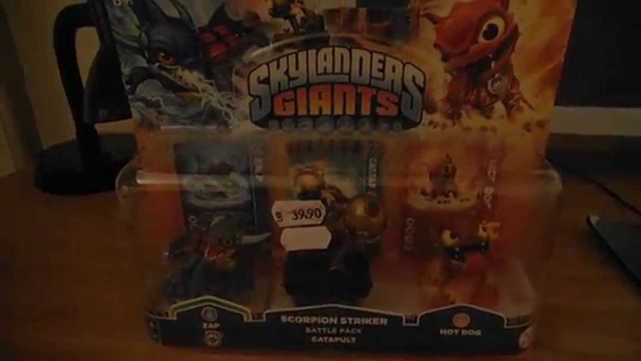 Skylanders Giants Zap-Catapult-Hot Dog - YouTube