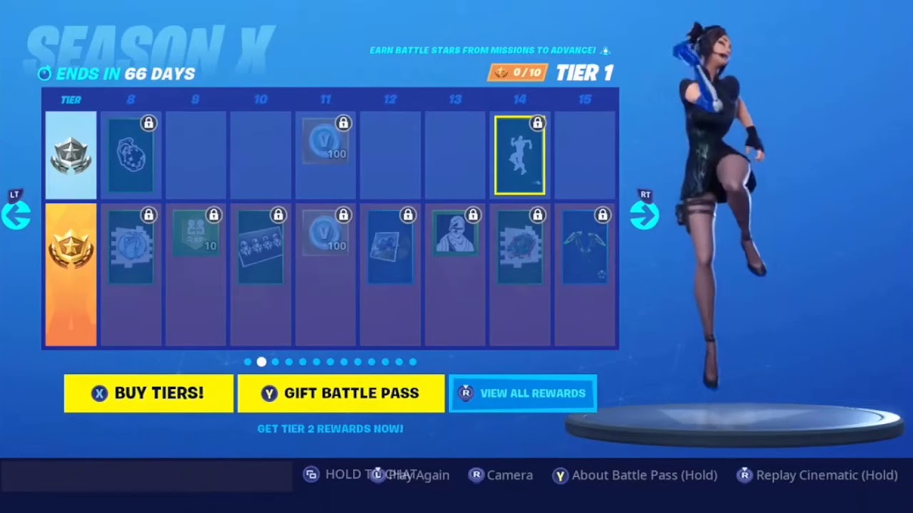 Fortnite Tra La La Emote - YouTube