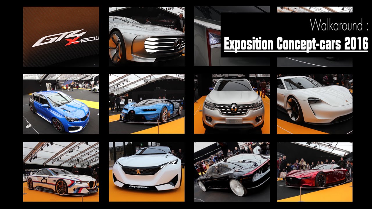 EXPOSITION CONCEPT-CARS 2016 : WALKAROUND - YouTube