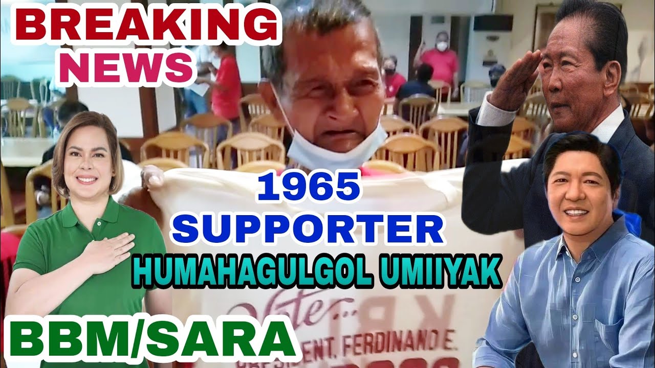 BREAKING NEWS SOLID SUPPORTER NI MARCOS HUMAHAGULGOL SA IYAK 1965 UNTIL NOW SOLID SUPPORTER ...