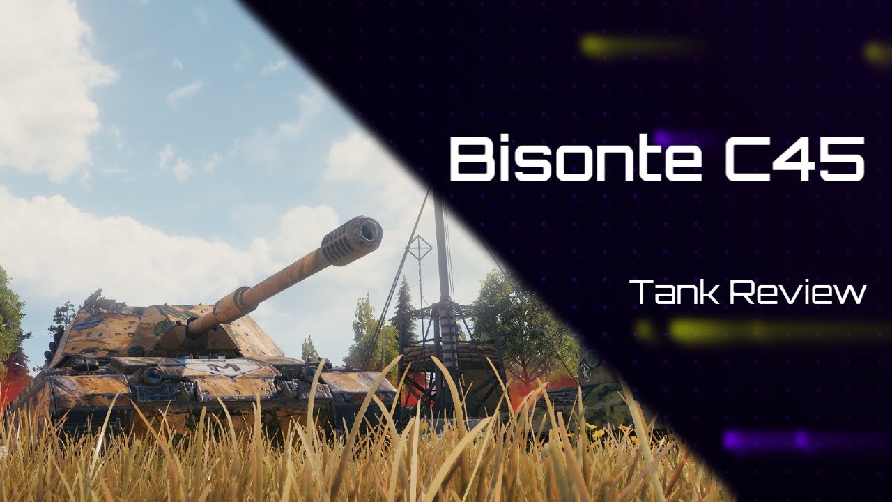 World of Tanks Bisonte C45 Tank Review - Great Tank? - YouTube