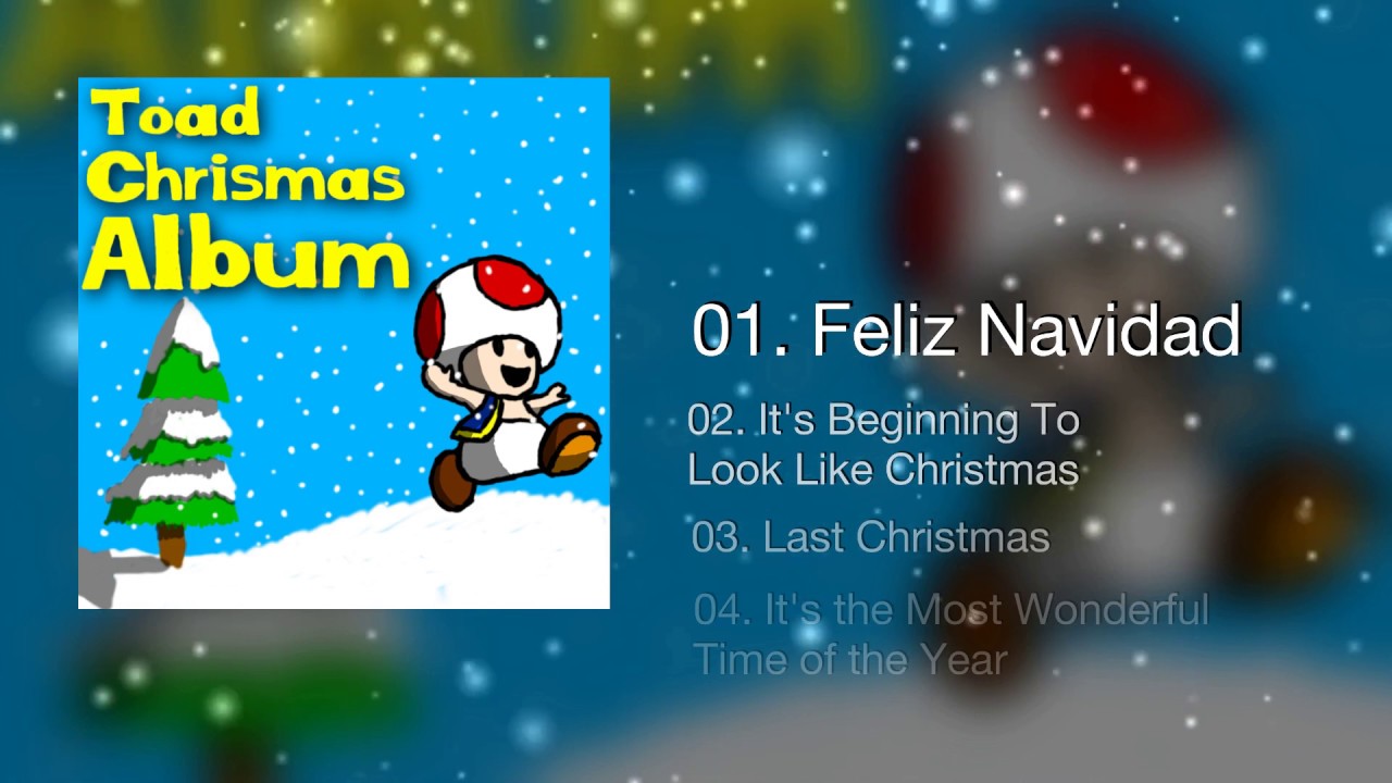 Toad Sings Christmas Music | Toad Christmas Album | Vol.1 - YouTube