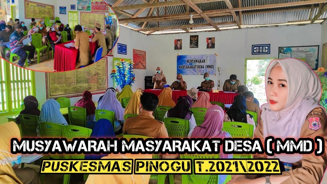 Musyawarah Masyarakat Desa ( MMD )|Puskesmas Pinogu Tahun 2021/2022# ...