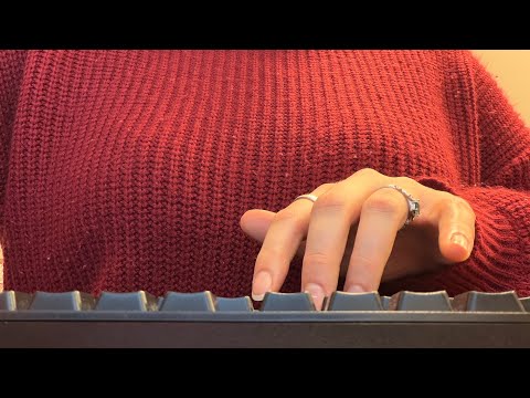 ASMR - fart around in the office with me (typing, whispering, personal attention)