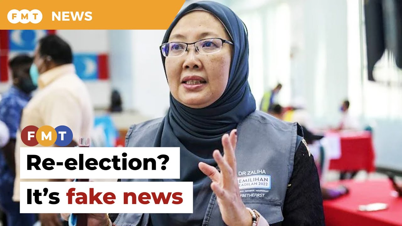 No re-election for 53 branches, says PKR polls chief - YouTube