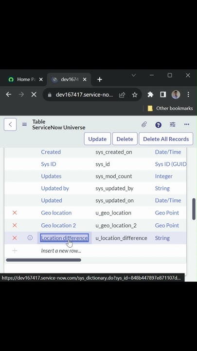 Geo Point Field Type: ServiceNow Vancouver release #servicenow #servicenowadmin # ...