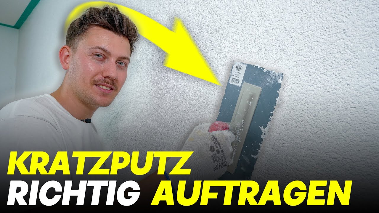 Kratzputz richtig auftragen & strukturieren für Fassade und Innen ...