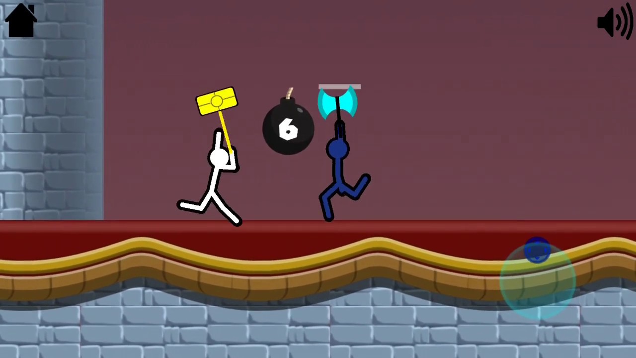 Stickman Game | Battle of the Idiot - Hammer vs Axe - YouTube