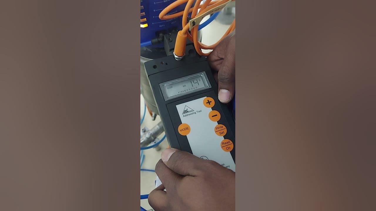 How can Assign the Address of Think Top Via using Ifm ASI meter/ Ifm ...