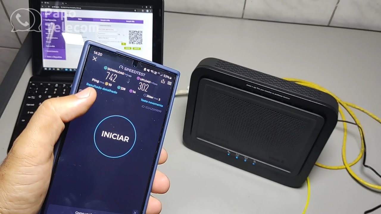 Vivo Fibra 500 Mega com Wi-Fi 6 (ax) modem GPT-2742GX4X5 MitraStar - YouTube