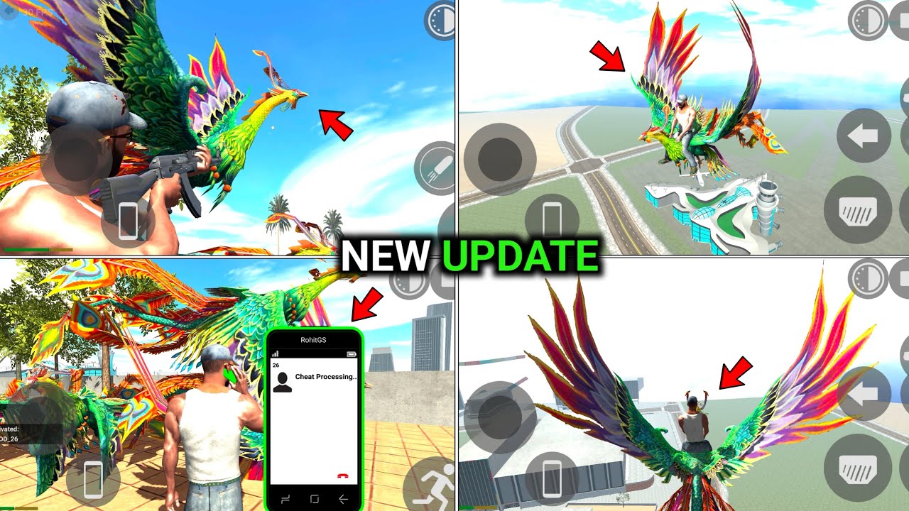 RGB Peacock Cheat Code in Indian Bike Driving 3d🔥| Indian Bike Driving ...