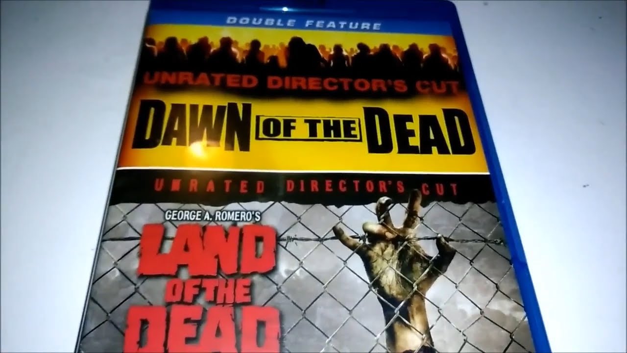 Dawn of the Dead Double Feature Blu Ray Unboxing New - YouTube