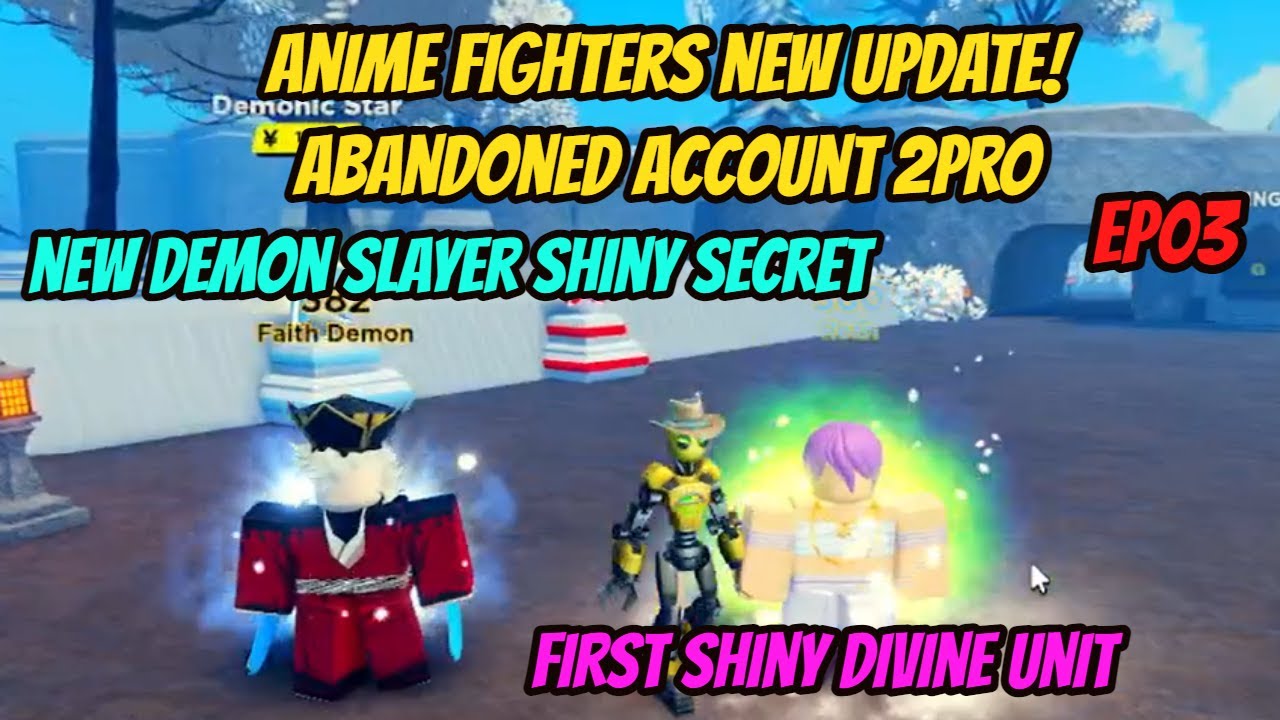 I got the new Demon Slayer Shiny Secret and my First Shiny Divine Unit ...
