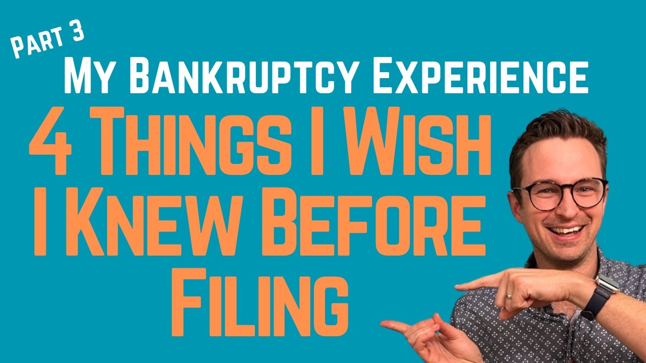 Bankruptcy Explained: 4 Essential Things I Wish I Would Have Known ...
