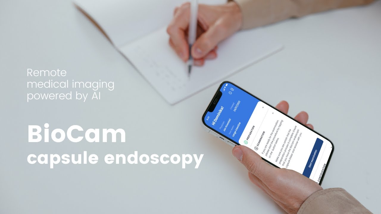 BioCam - capsule endoscopy - YouTube