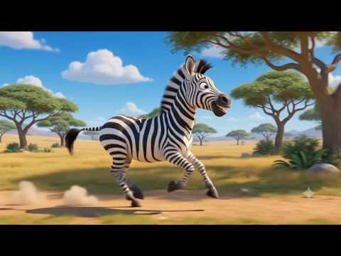 Çizgili pijamalı arkadaşımız: Zebra 🦓