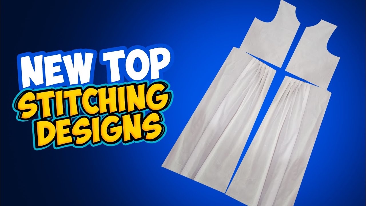 new top stitching design 2024 - YouTube