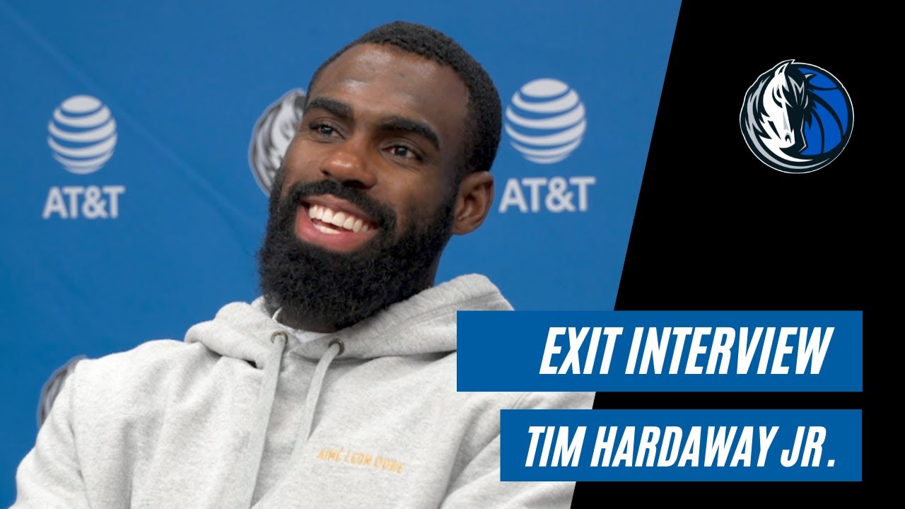 Exit Interview: Tim Hardaway Jr. (06/07/21) - YouTube
