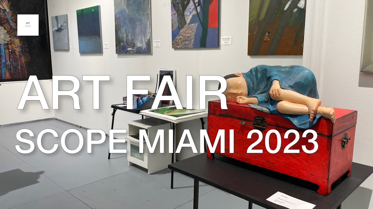 ART FAIR in MIAMI_SCOPE MIAMI 2023, South Beach @ARTNYC - YouTube