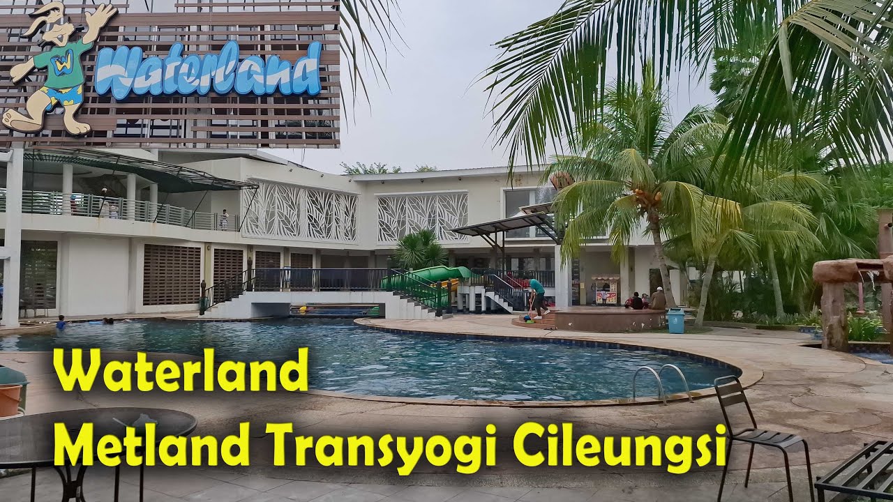 Waterland Metland Transyogi Cileungsi | Wahana Bermain Air Yang Paling ...