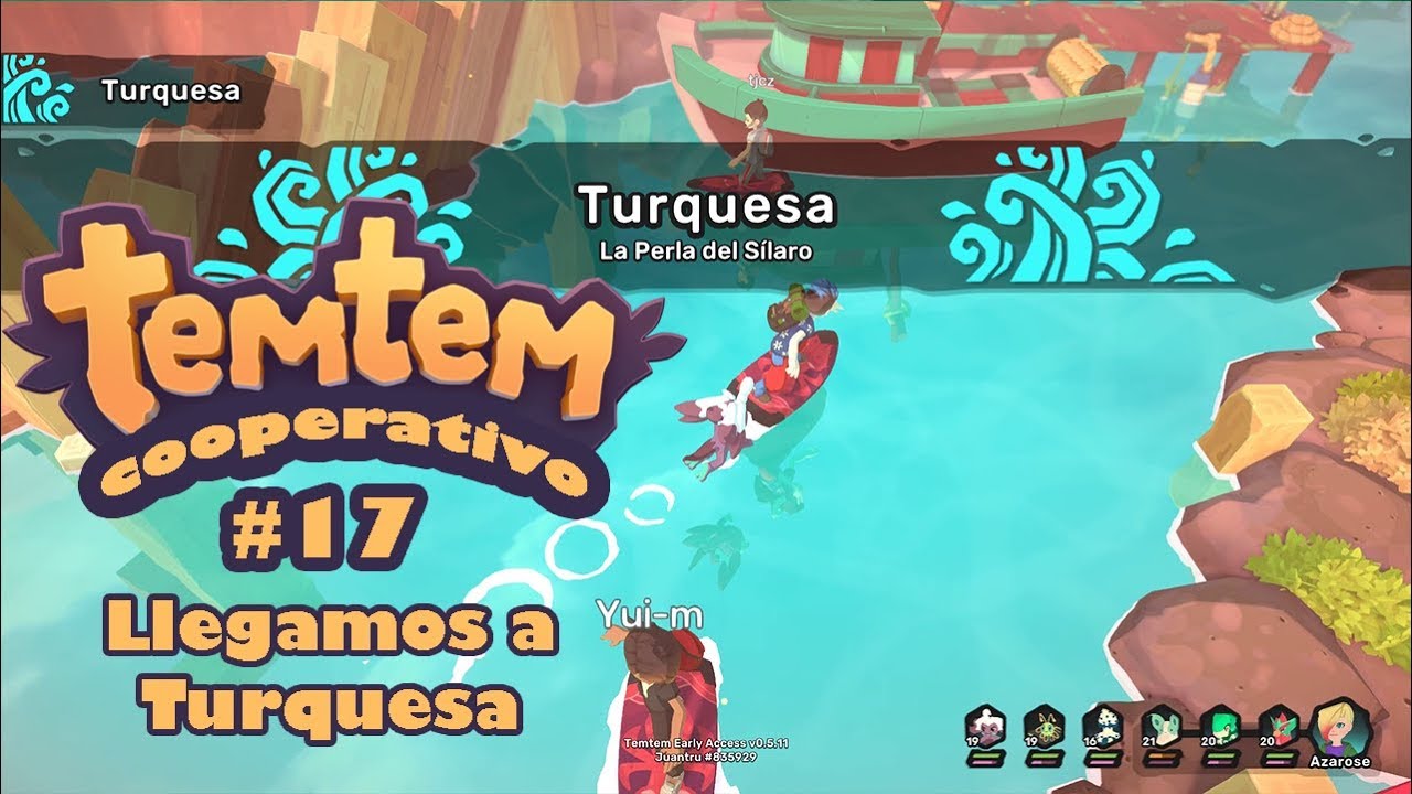 Temtem - #17 - Llegamos a Turquesa - YouTube