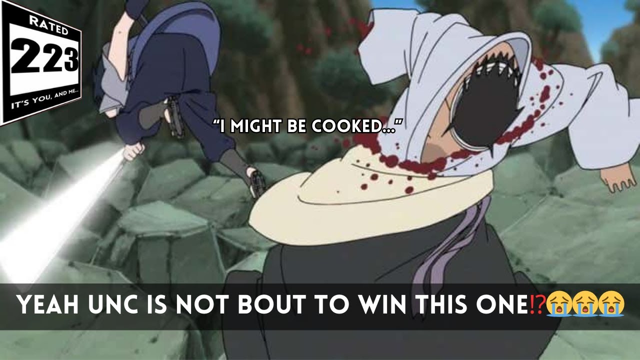 SASUKE was ready to PACK this NINJA UNC UP!!! (Sasuke Vs Danzo) - YouTube