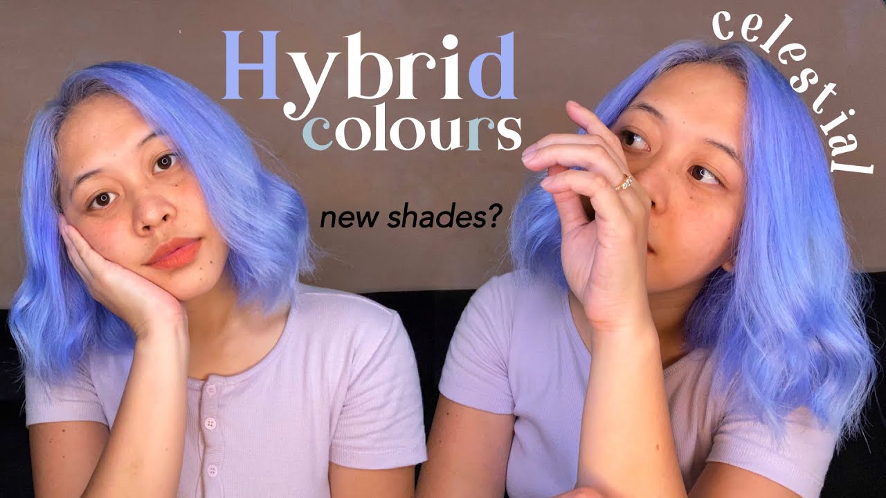 HYBRID COLOURS CELESTIAL (new shades) | PASTEL HAIR COLOR | DIY HAIR ...