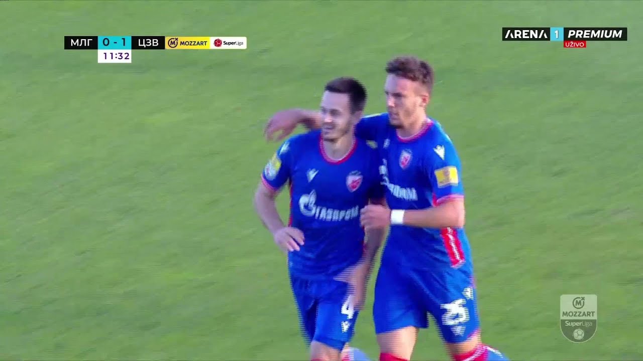 PROJEKTIL MIRKA IVANIĆA: Fenomenalan gol Zvezdinog veznjaka / 02.10. ...