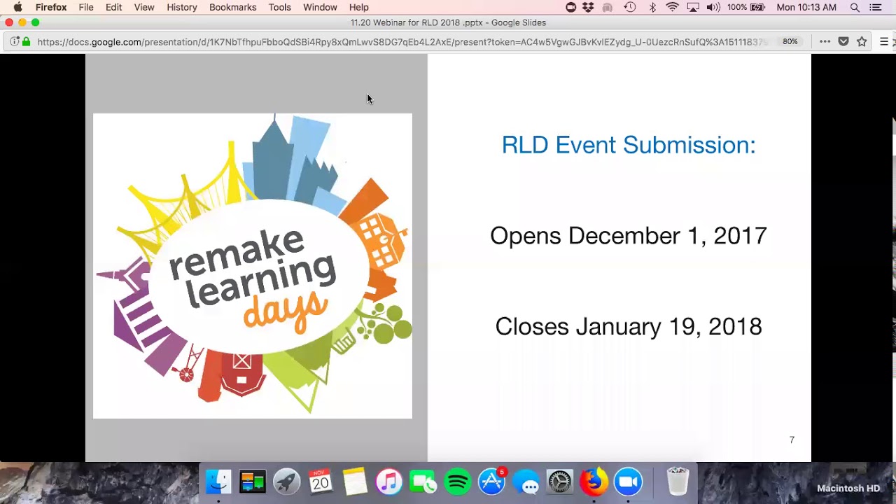 Remake Learning Days Webinar: How to Host a Remake Learning Days Event ...