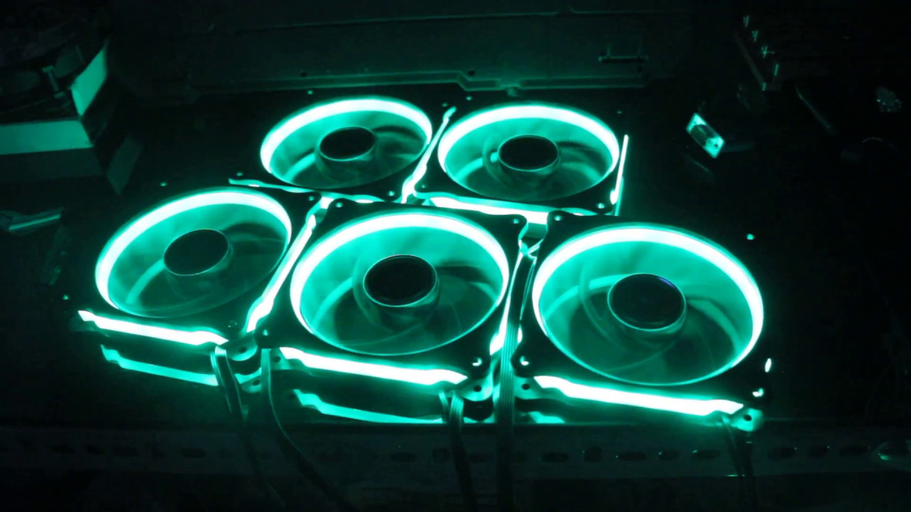 Segotep Fan RGB and Controller - YouTube