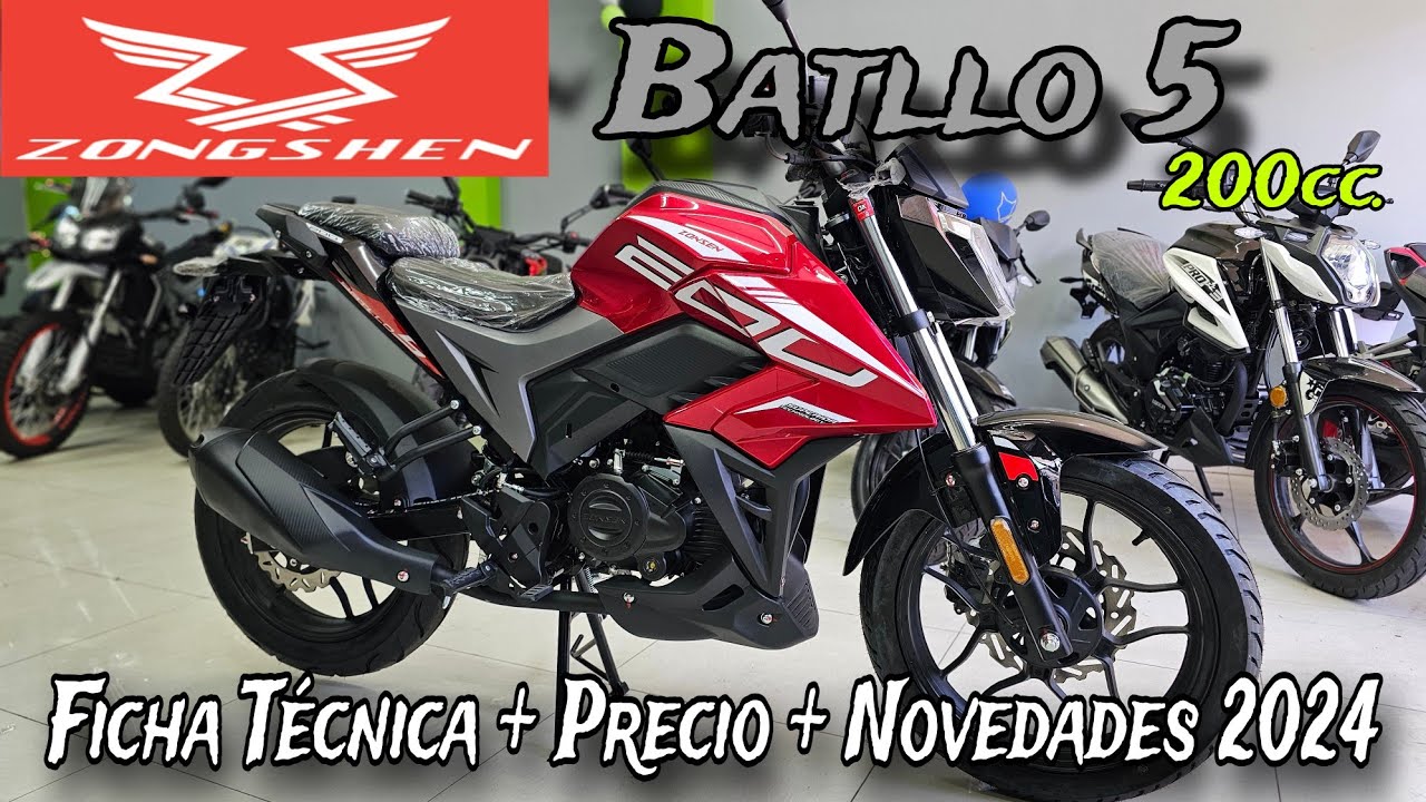 Zongshen Batllo 5 200cc | Una moto china con normas ISO e INEN - YouTube