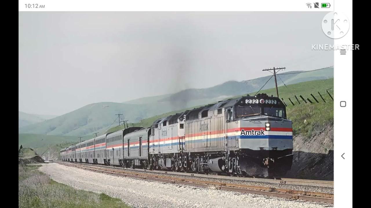 Amtrak F40PH Nathan K5LA Horn SFX - YouTube