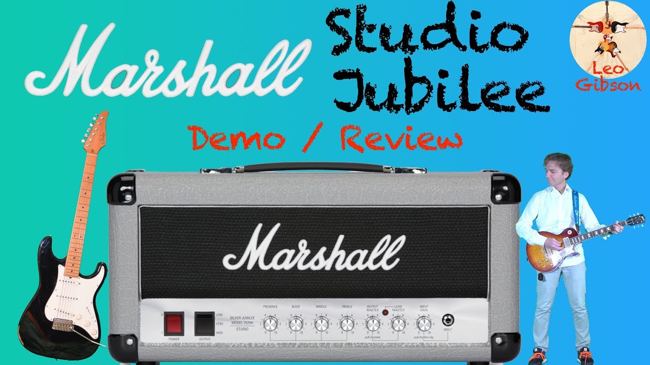Marshall Studio Jubilee / Mini Jubilee: Demo & Review - YouTube