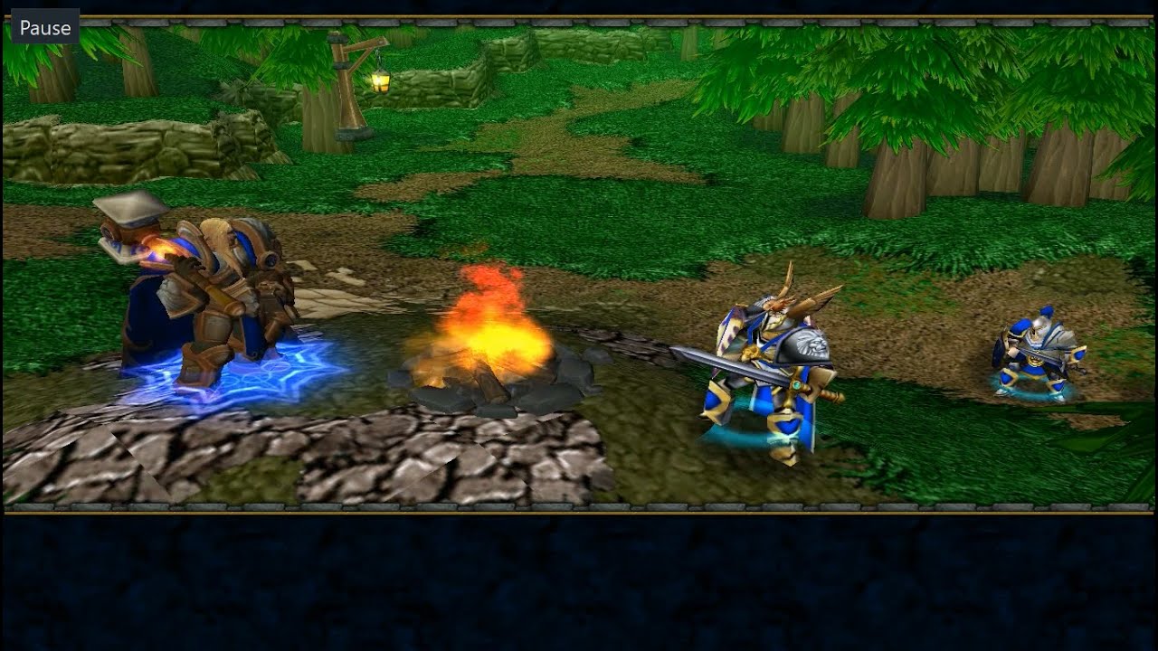 walkthrough warcraft 3 ( mod graphic ) part 3 - YouTube