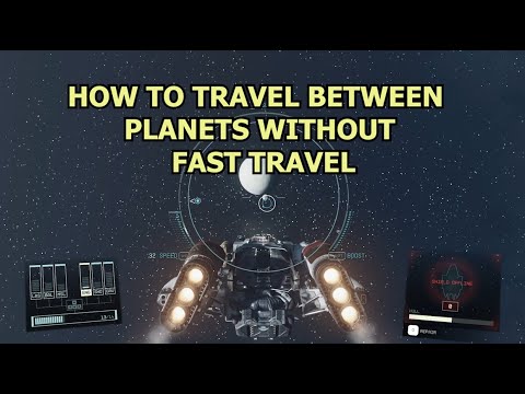 Starfield How To Travel Between Planets Without Fast Travel - YouTube