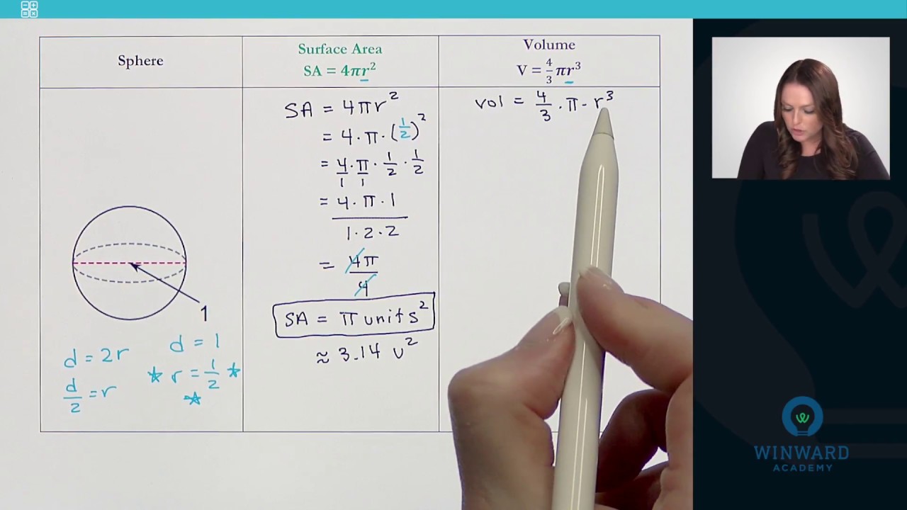 Sample Lesson: Spheres - YouTube