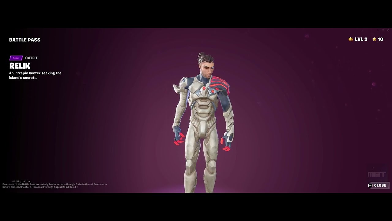 EPIC OUTFIT RELIK - Showcase - Chapter 4 Season 3 (New Season Wilds ...